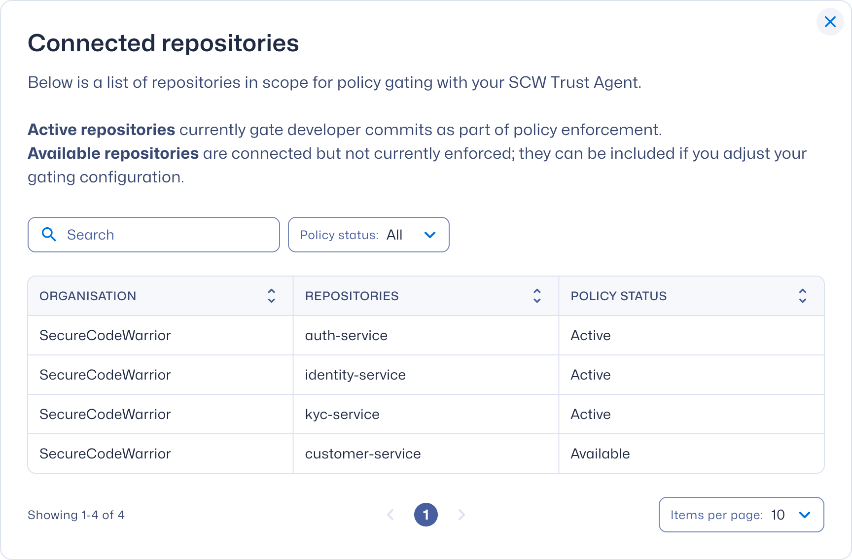 How to configure Trust Agent policy gating – Secure Code Warrior