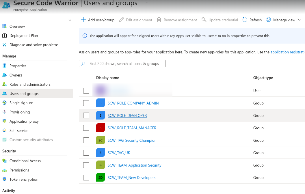 Microsoft Entra ID SSO Configuration Guide – Secure Code Warrior