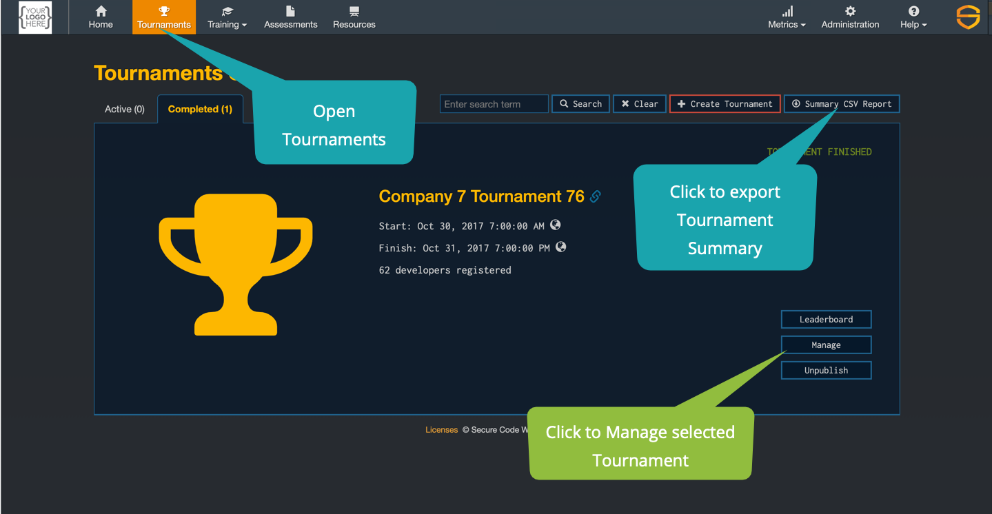 Reporting in Secure Code Warrior – Secure Code Warrior