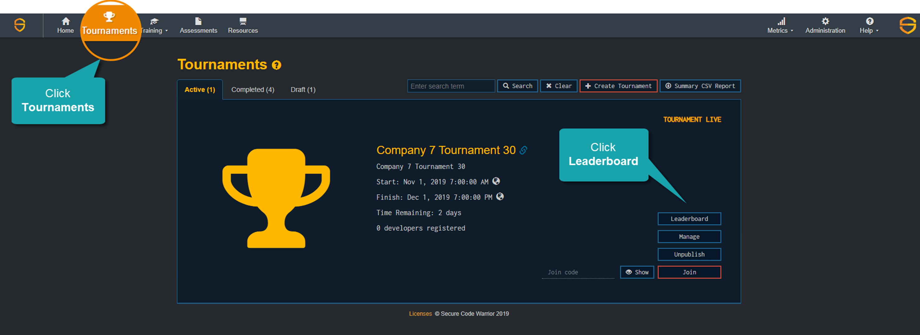 How do I view the Leaderboard? – Secure Code Warrior