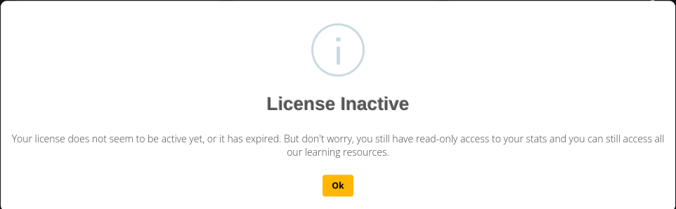 What Does 'License Inactive' Mean? – Secure Code Warrior