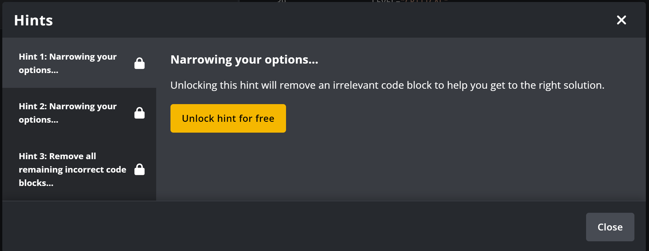How do hints work? – Secure Code Warrior