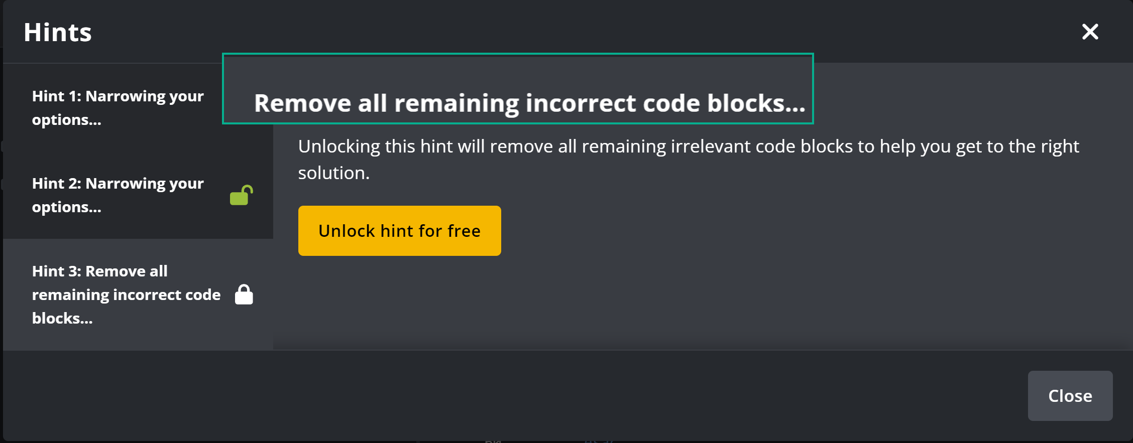How do hints work? – Secure Code Warrior