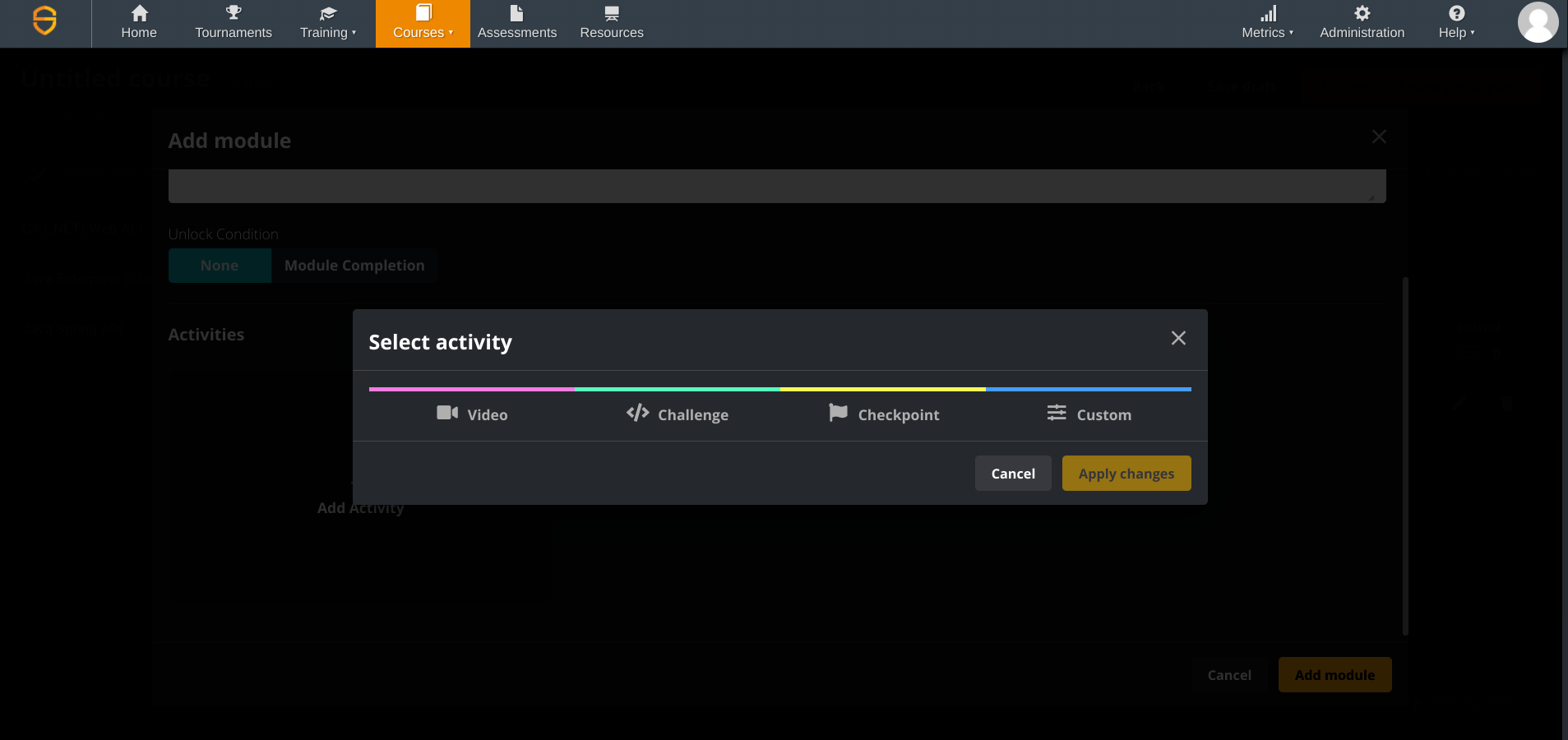 How to Create Your Own Course Module – Secure Code Warrior